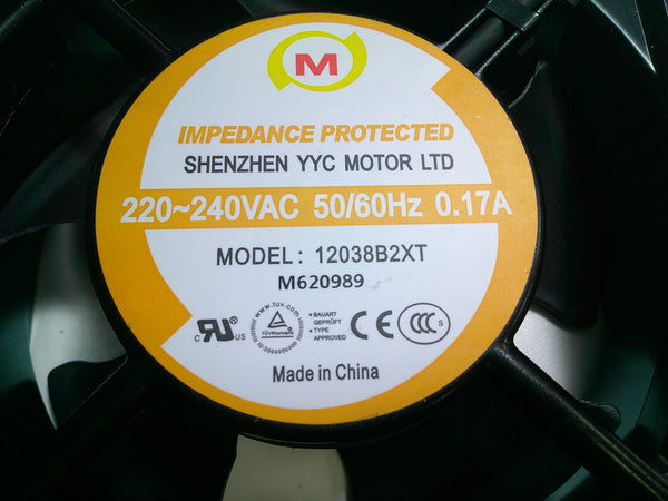 Shenzhen YYC Motor 12038B2XT Impedance Protected Component Fan – PFIParts