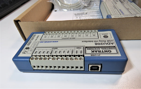 Ontrak ADU208 USB Relay I/O Interface – PFIParts