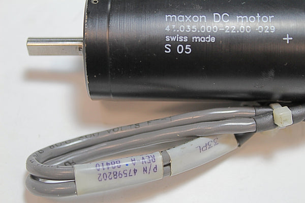 Maxon 47598202 Rev-A DC Motor – PFIParts